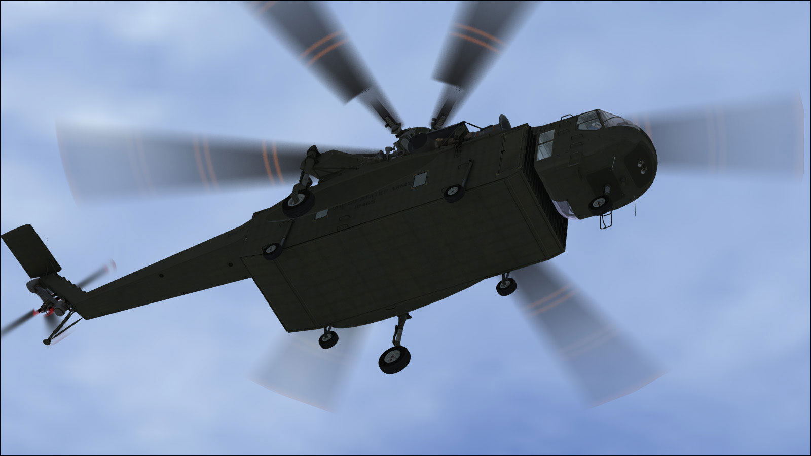 Sikorsky CH-54A Tarhe & Erickson S-64E Aircrane (Skycrane) for FSX/P3D ...