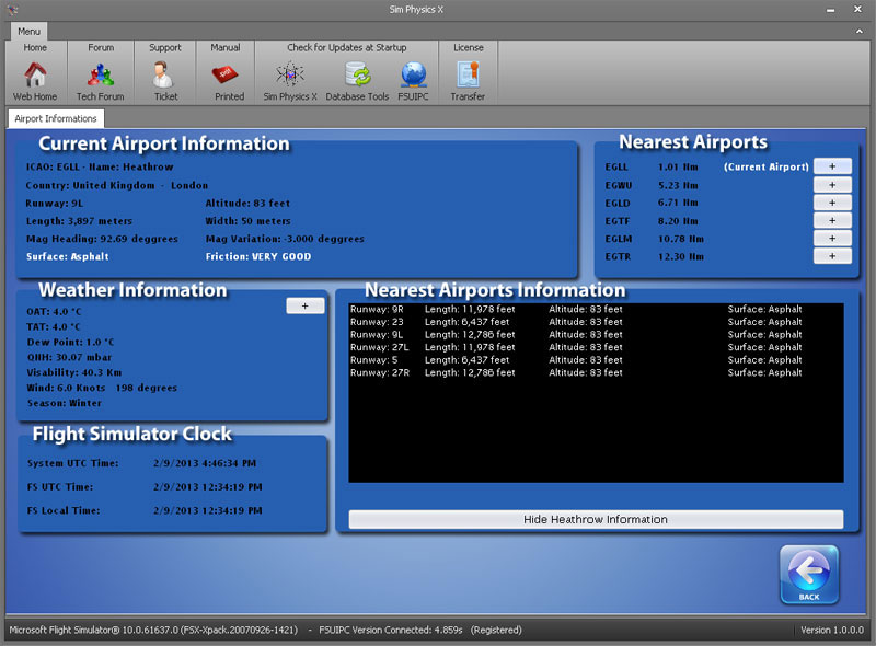 Sim Physics for Prepar3D by Flight Simulator Platform Solutions