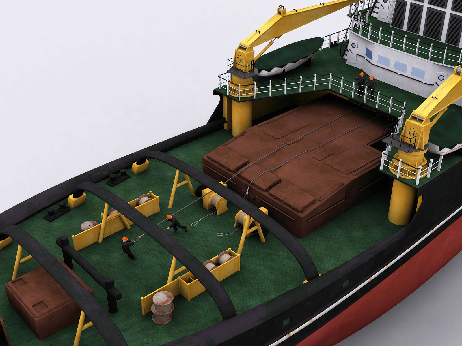 Smit Rotterdam Heavy Tug Boat for FSX by Deltasim Studio