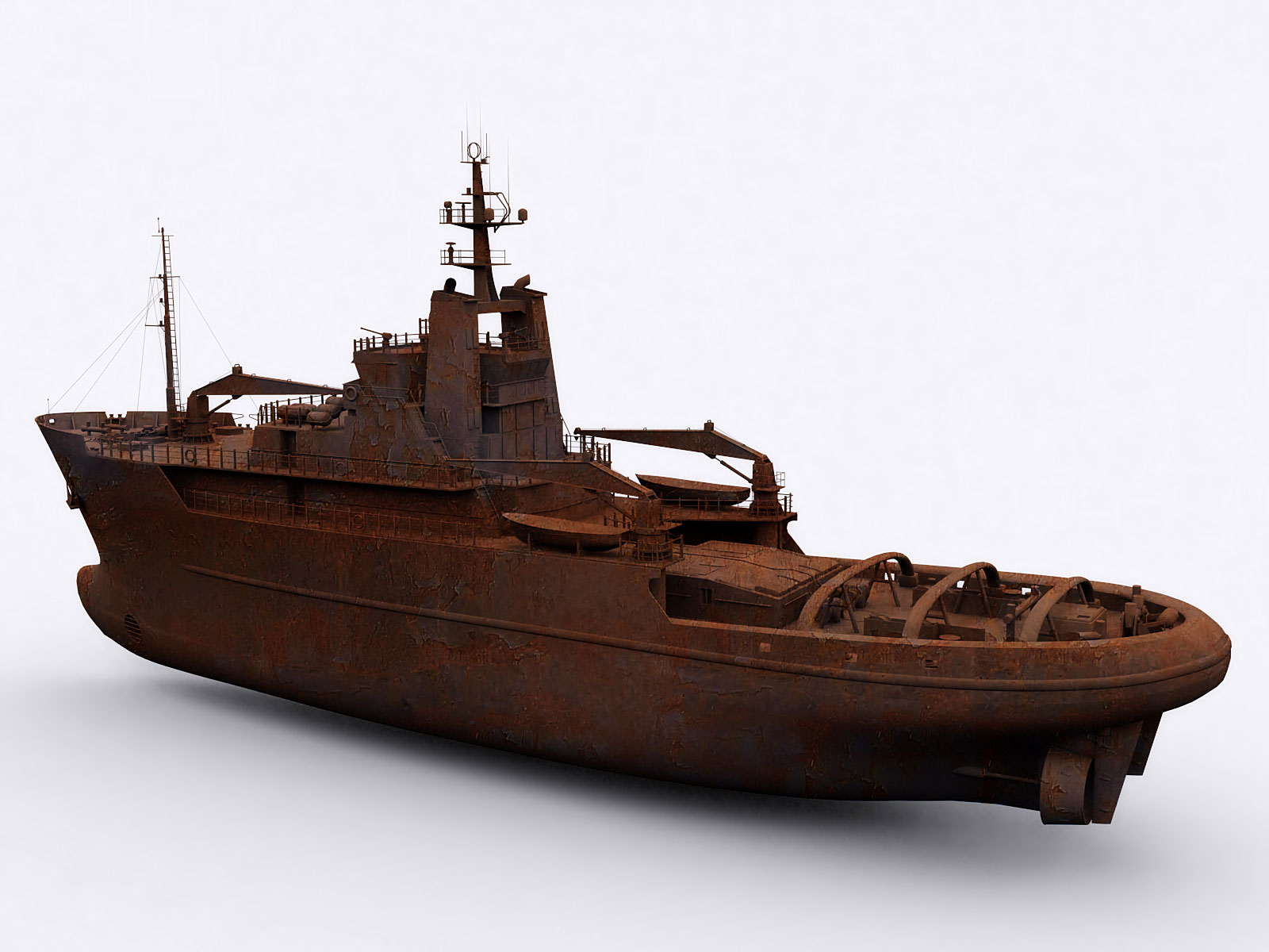 Smit Rotterdam Heavy Tug Boat for FSX by Deltasim Studio