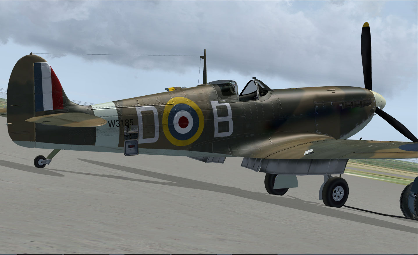 Spitfire Mk V Legends of Flight for FSX by Just Flight