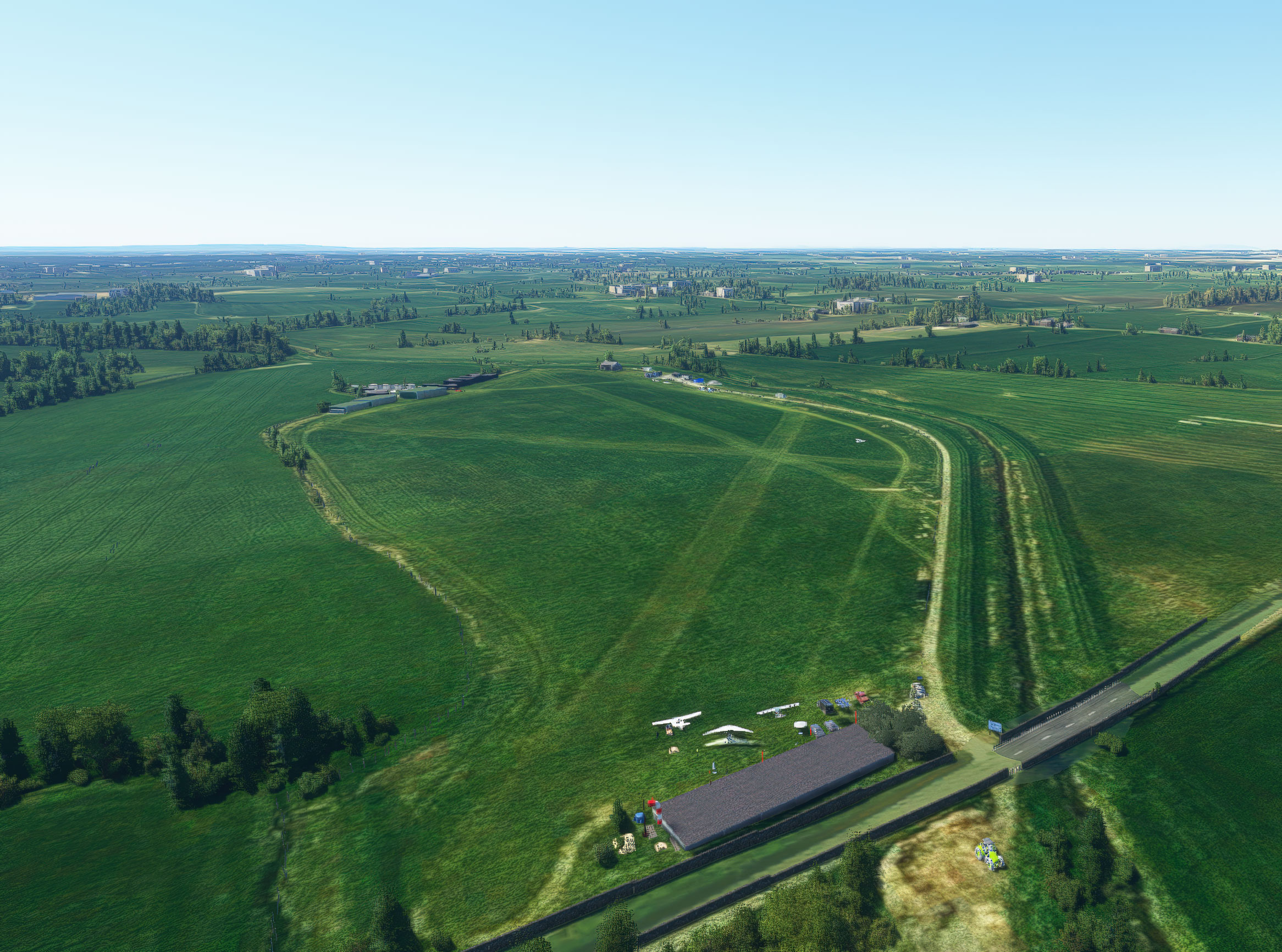 UK Airfields & Farm/Grass Strips Scenery Vol. 7 for MSFS by Neil Birch
