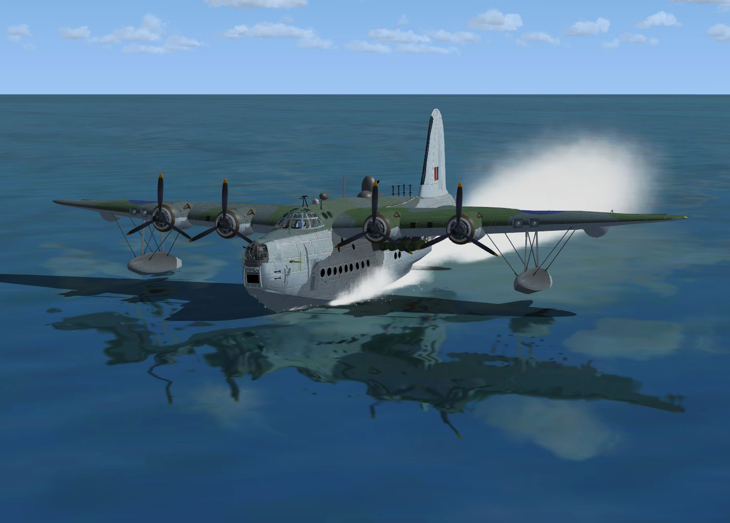Short Sunderland Flying Boat for FSX & FS2004 by First Class Simulations