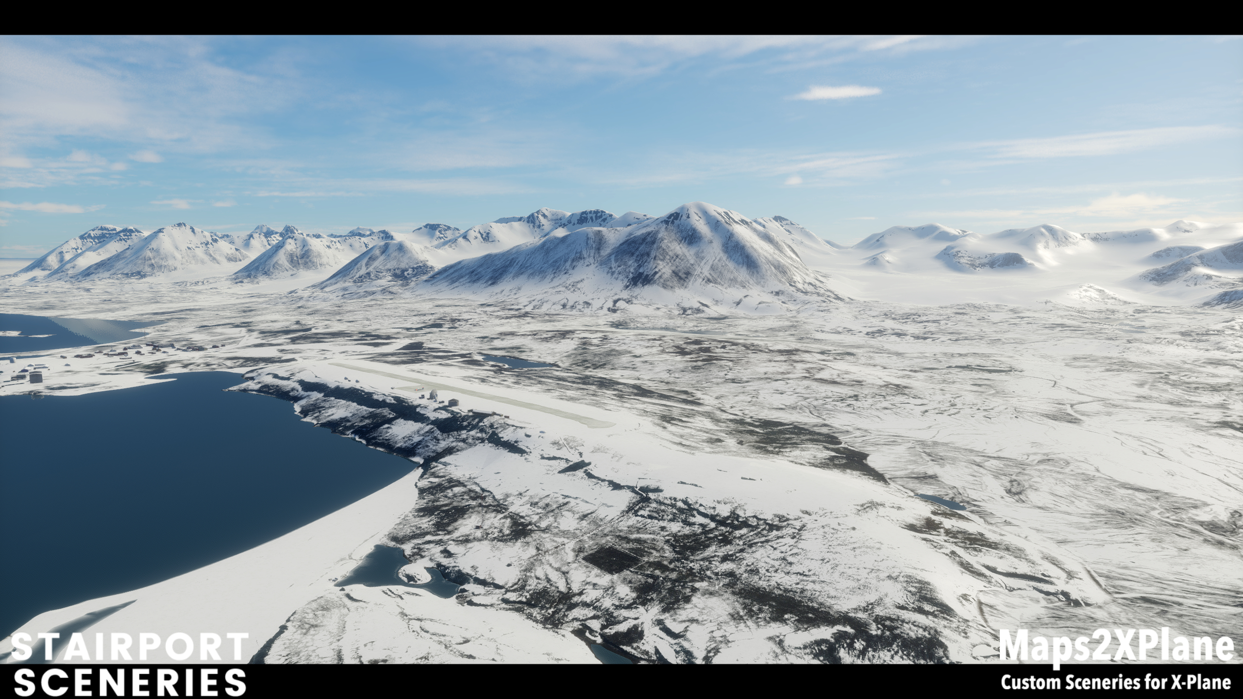 Svalbard Scenery for X-Plane by Aerosoft