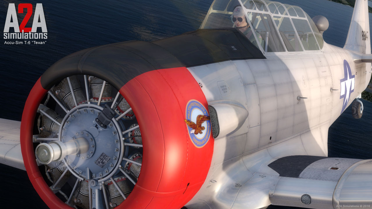 T-6 "Texan" Accu-Sim for FSX/P3D by A2A Simulations
