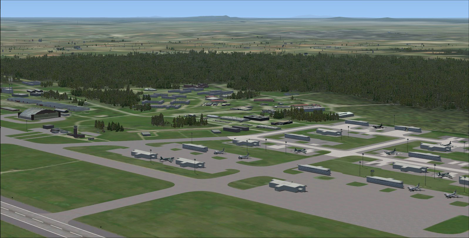 Loring AFB Scenery for FSX/P3D by Team SDB