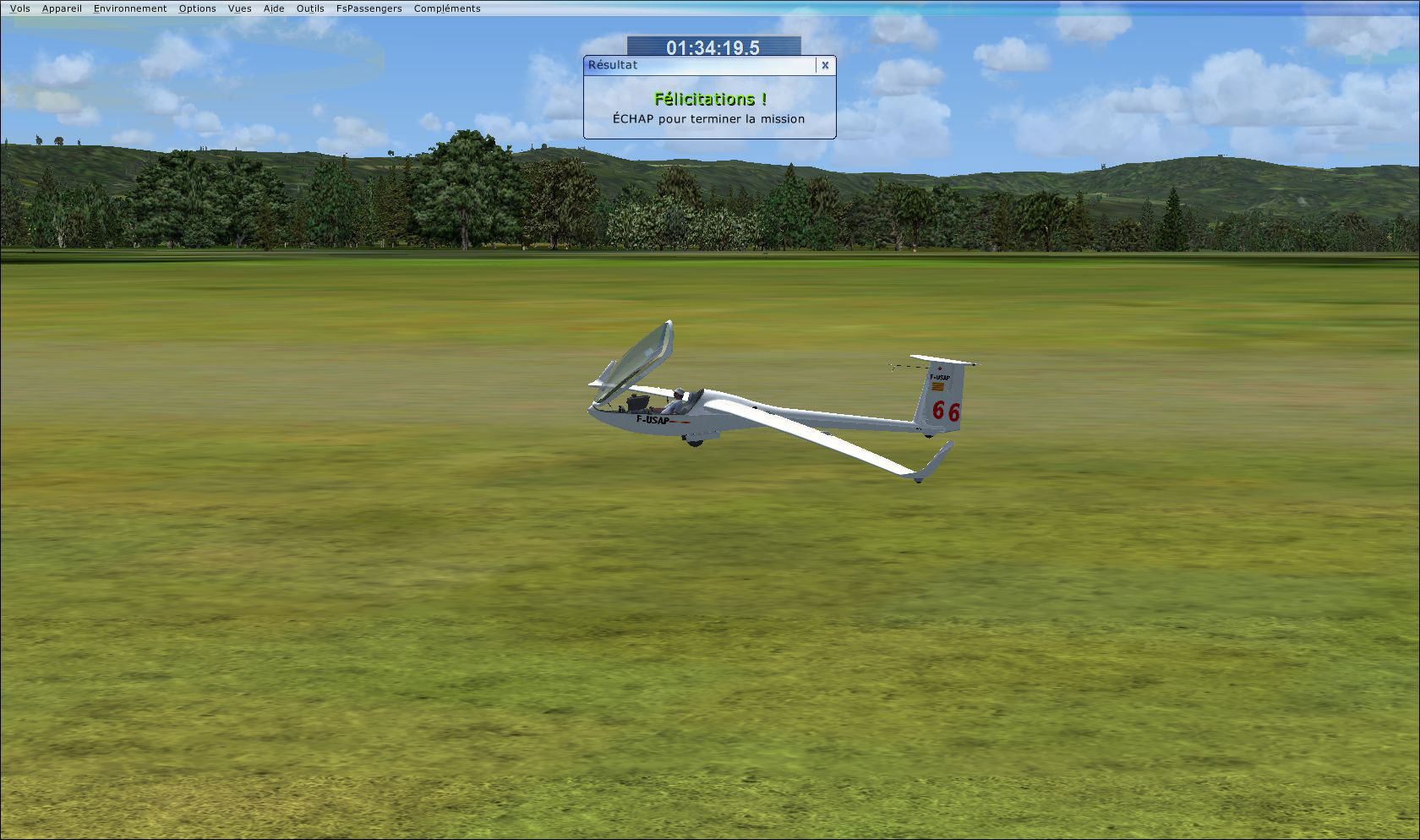 Tour de France by Glider Missions for FSX by Roussillon Aéro Simulation