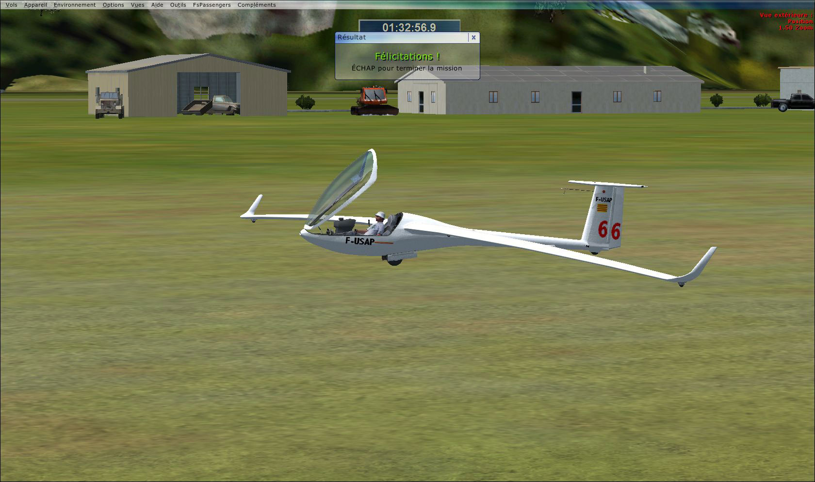 Tour de France by Glider Missions for FSX by Roussillon Aéro Simulation