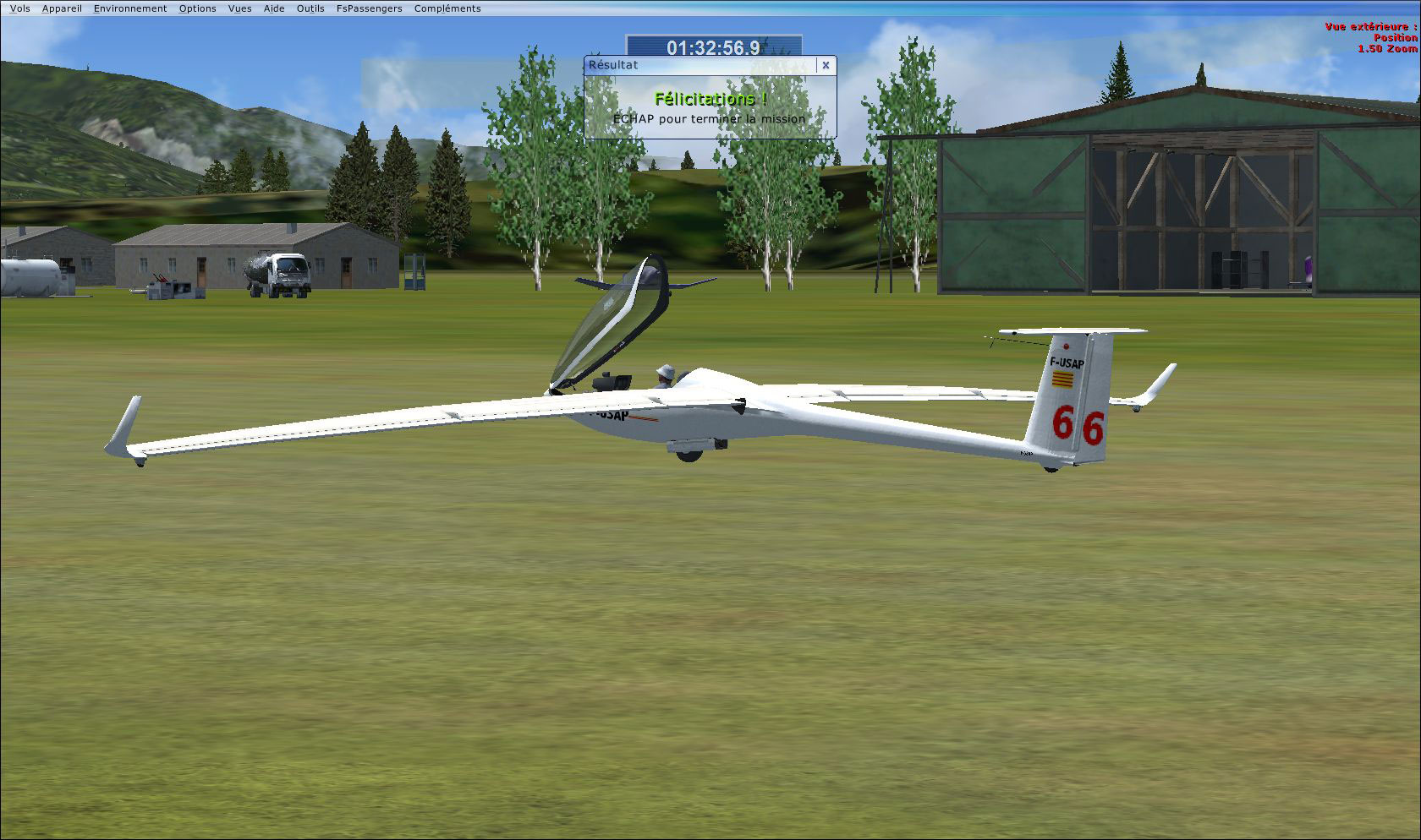 Tour de France by Glider Missions for FSX by Roussillon Aéro Simulation