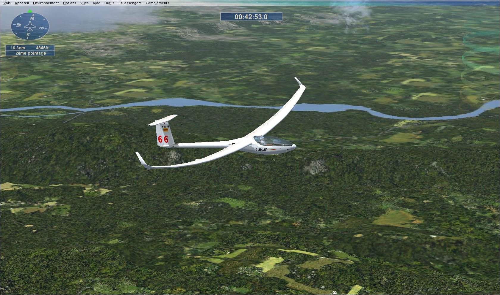 Tour de France by Glider Missions for FSX by Roussillon Aéro Simulation