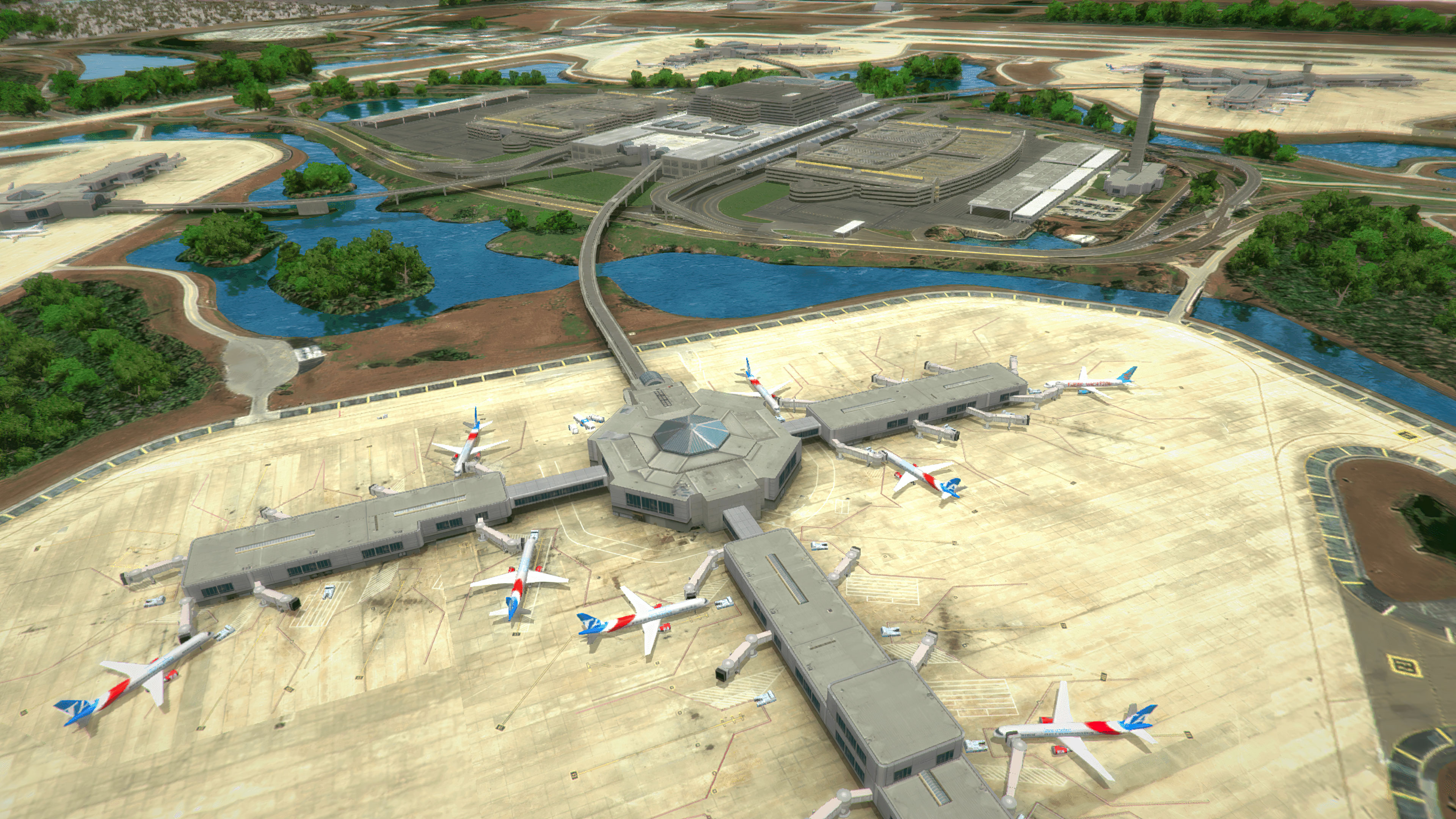 Tower! 3D PRO ATC Simulator Software by feelthere