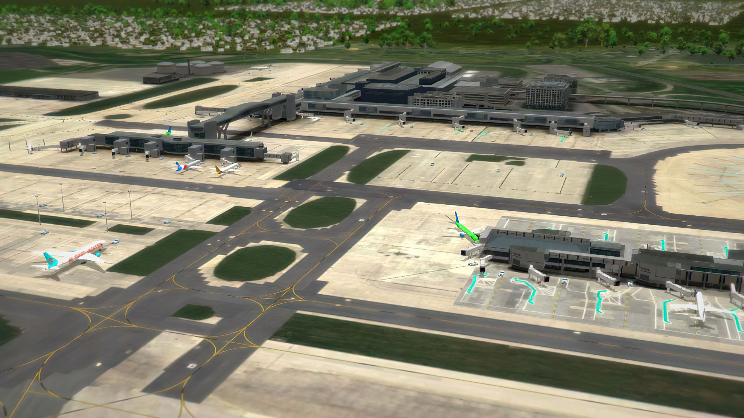 London Gatwick (EGKK) Expansion for Tower! 3D by feelthere
