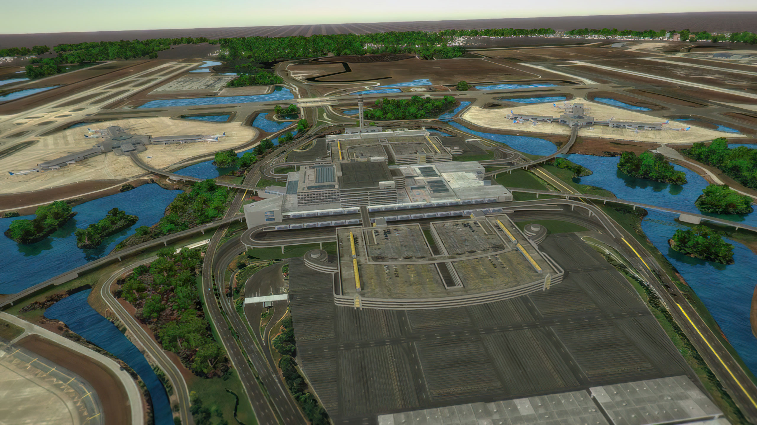 Orlando International (KMCO) Expansion for Tower! 3D by feelthere