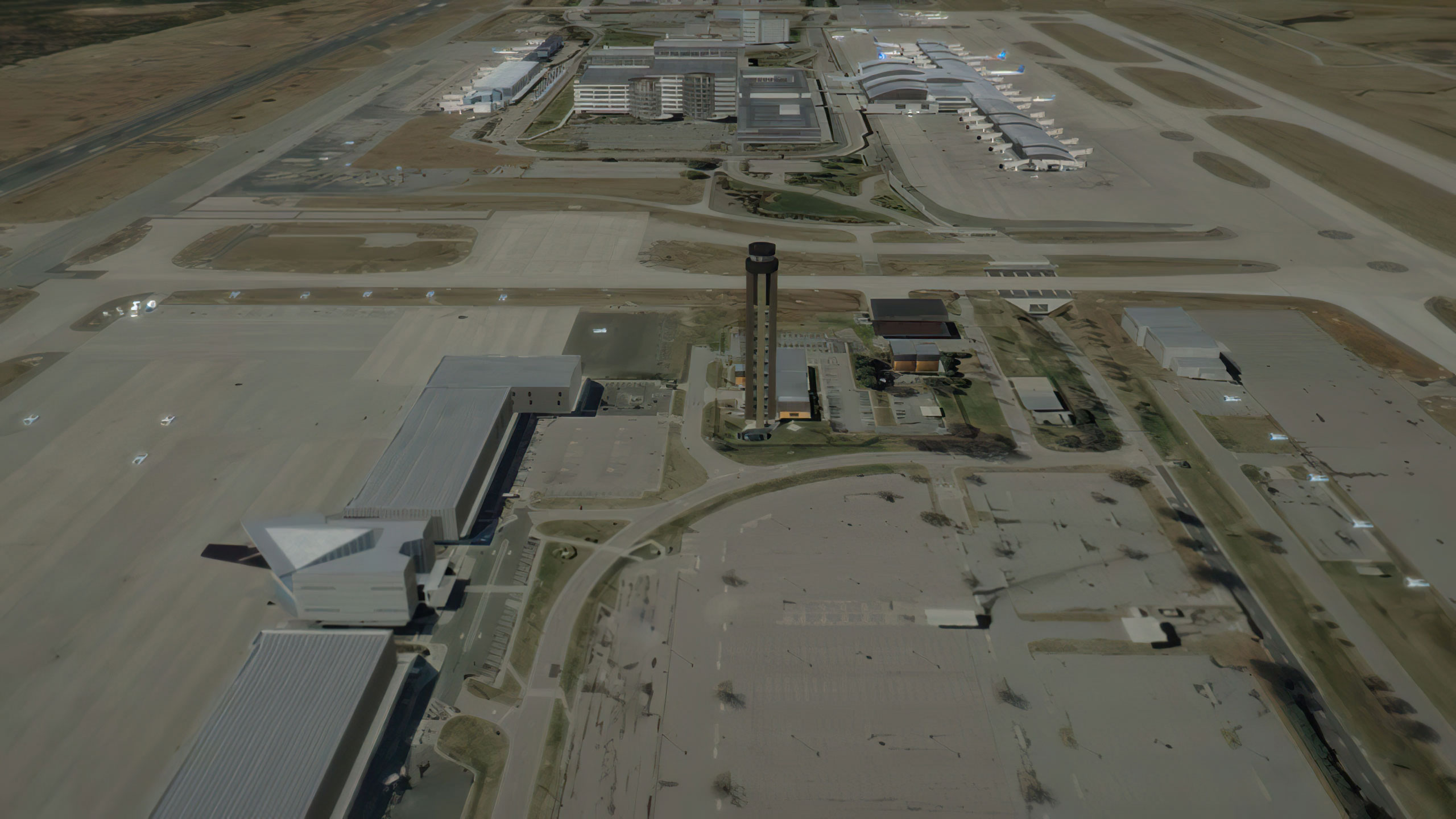 Raleigh Durham International (KRDU) Expansion for Tower! 3D by feelthere