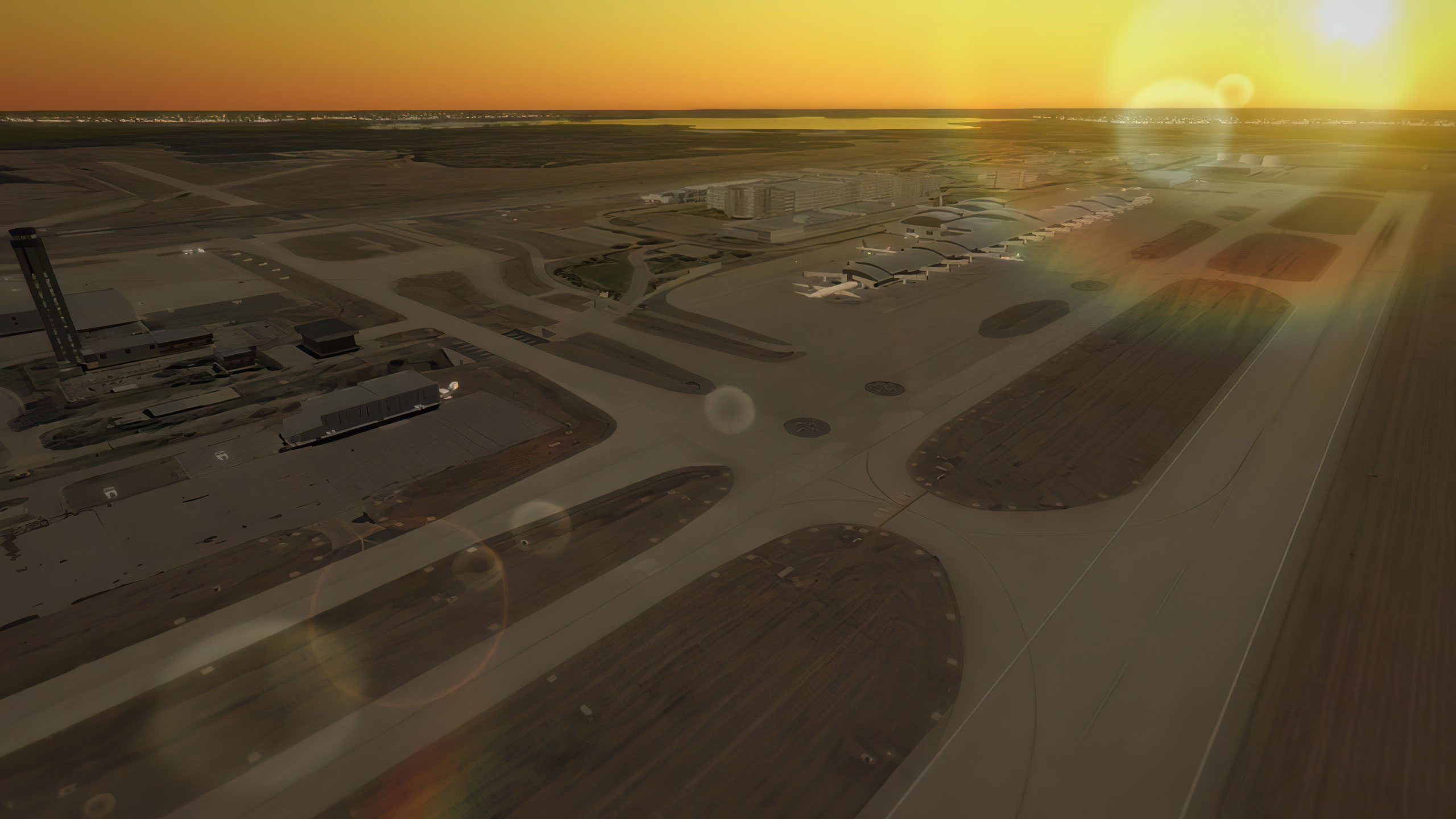 Raleigh Durham International (KRDU) Expansion for Tower! 3D by feelthere