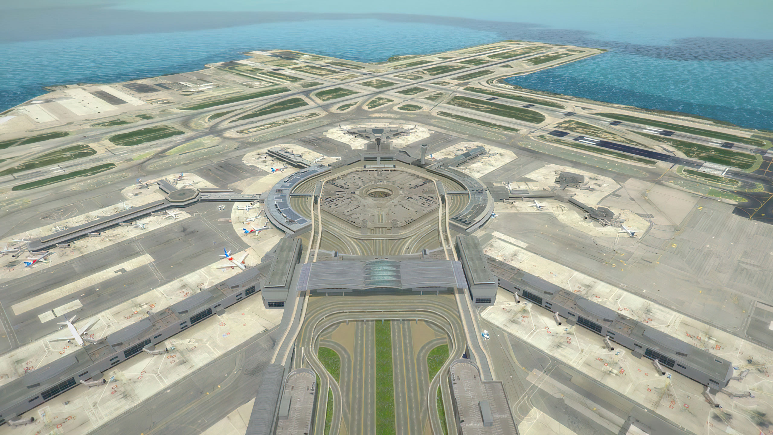 San Francisco International (KSFO) Expansion for Tower! 3D by feelthere