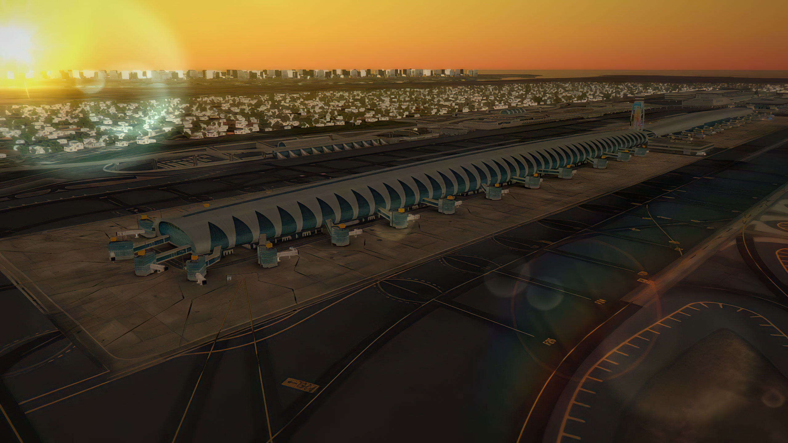 Dubai International (OMDB) Expansion for Tower! 3D by feelthere