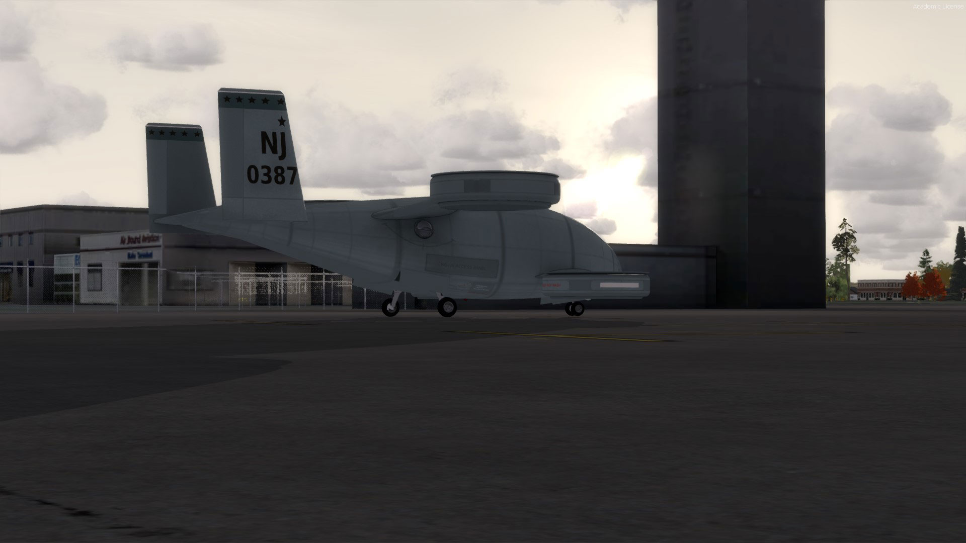 UV-4 eVTOL UAV for P3Dv4 by aeroG LLC