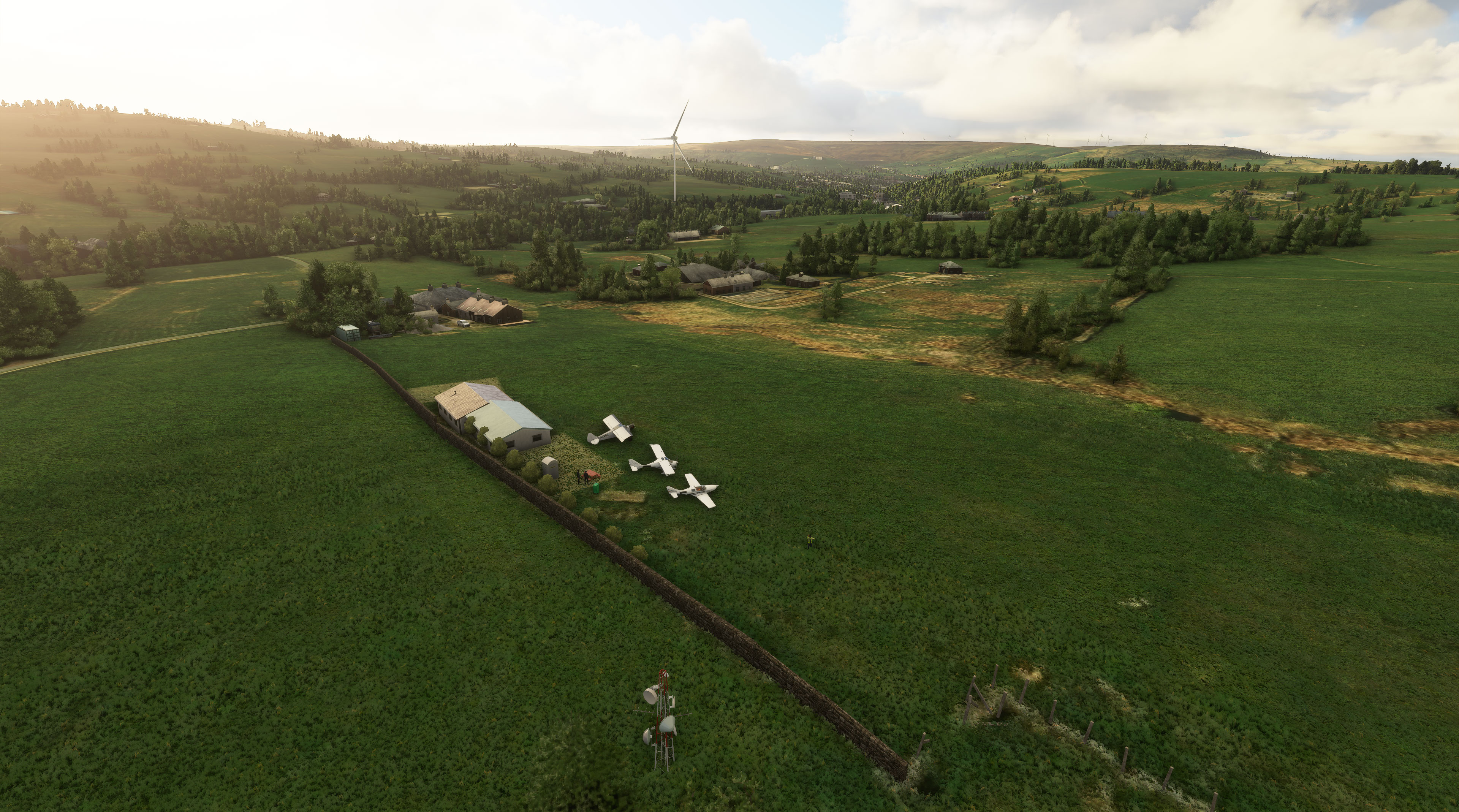 UK Airfields & Farm/Grass Strips Scenery Mega Pack for MSFS by Neil Birch