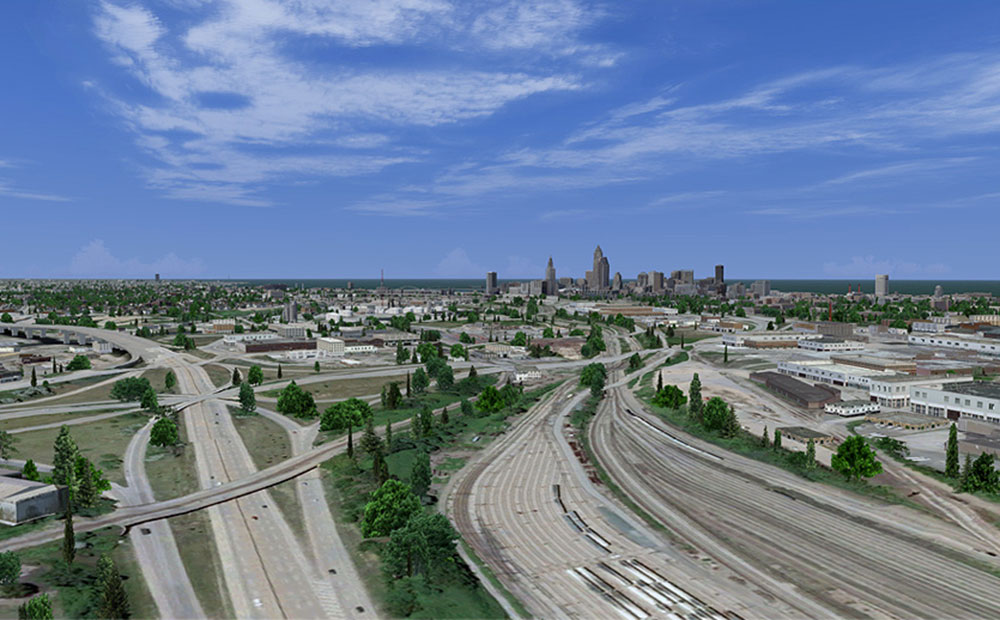 Cleveland Scenery US Cities X for FSX/P3D by Aerosoft