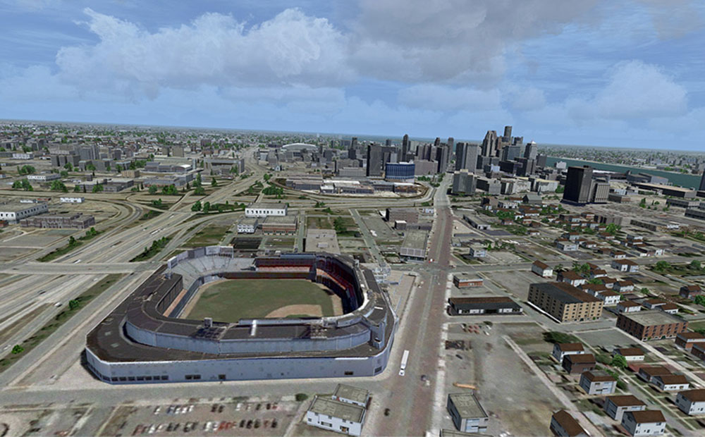 Detroit Scenery US Cities X for FSX/P3D by Aerosoft