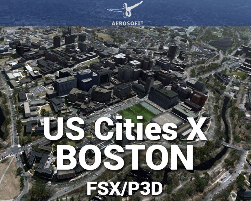 Boston Scenery US Cities X for FSX/P3D by Aerosoft