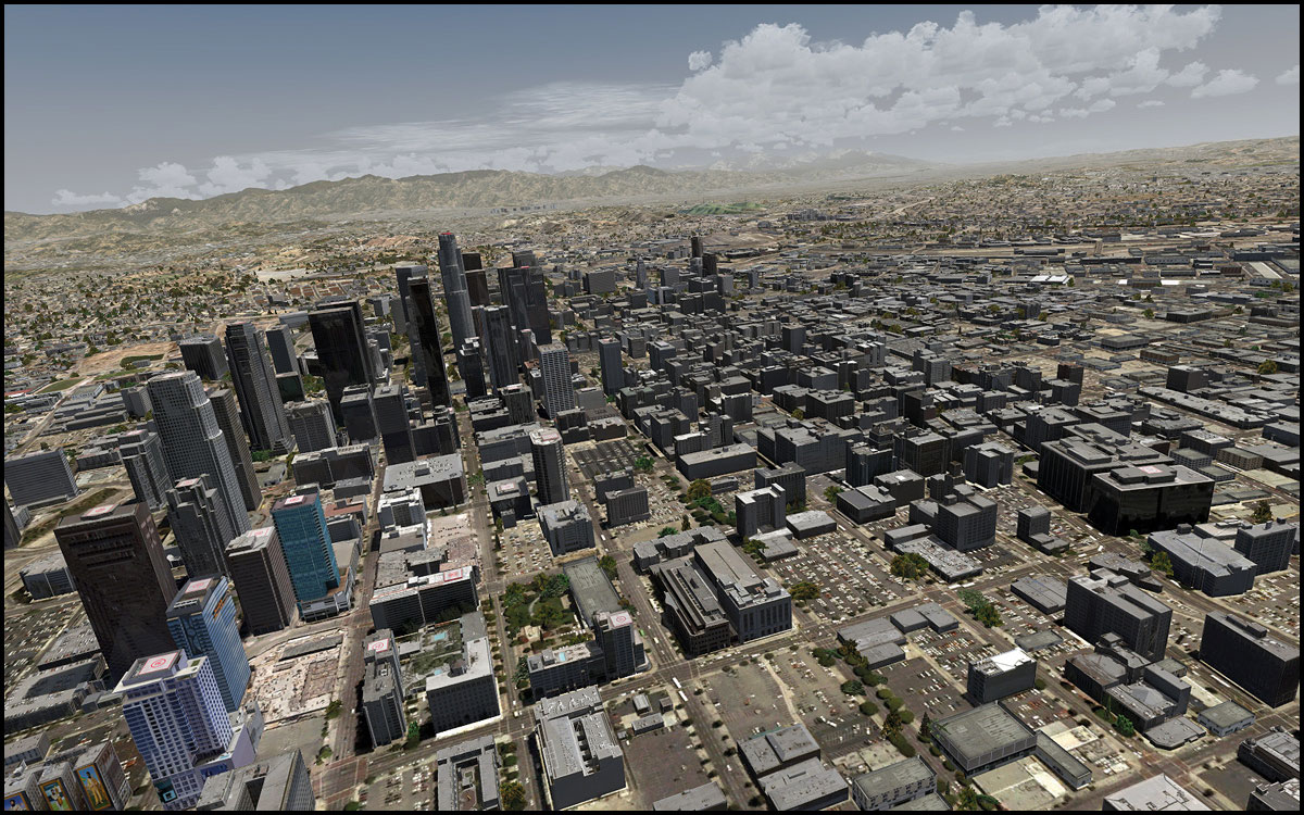 Los Angeles Scenery US Cities X for FSX/P3D by Aerosoft