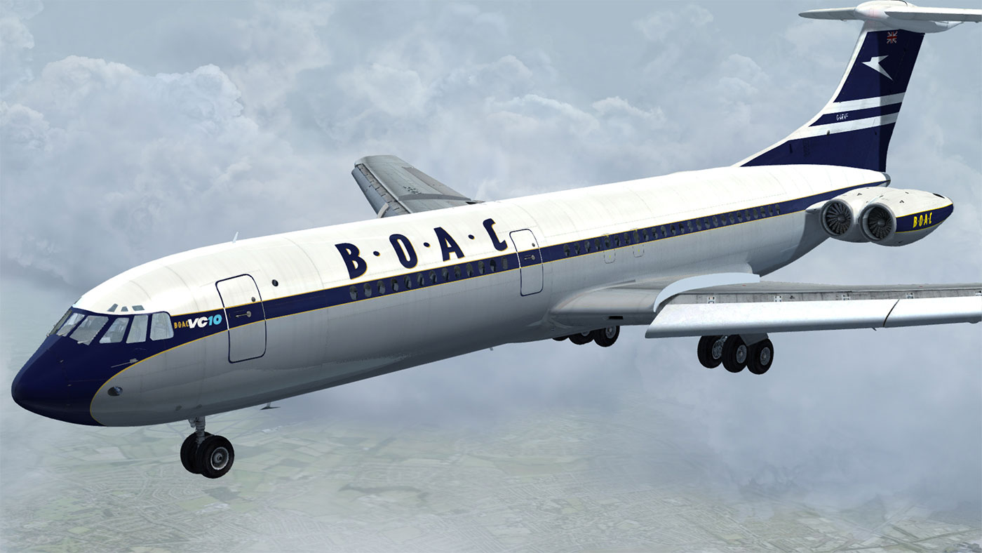 VC10 Jetliner for FSX/P3D by Just Flight