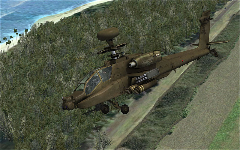 AH-64D Apache Longbow for FSX/FS2004 by Virtavia
