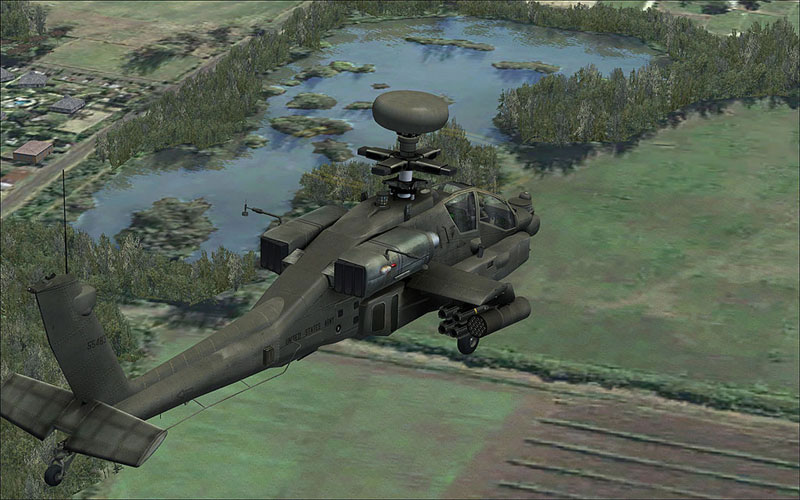 AH-64D Apache Longbow for FSX/FS2004 by Virtavia