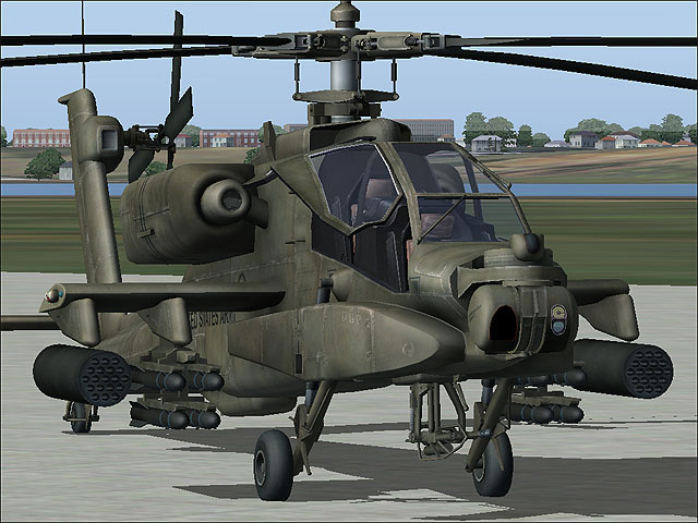 AH-64A Apache for FSX/FS2004 by Virtavia