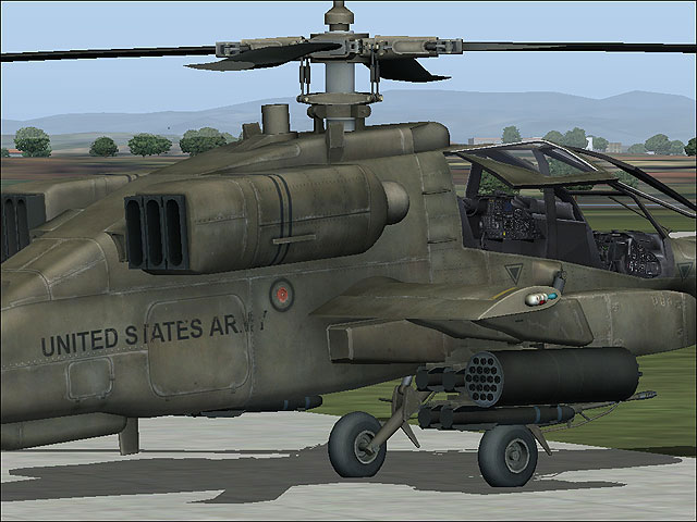 AH-64A Apache for FSX/FS2004 by Virtavia