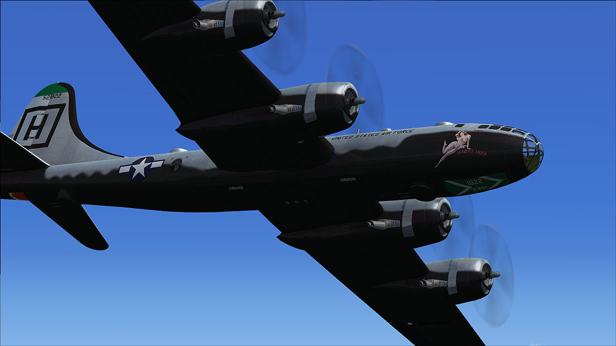 B-29A Superfortress for FSX by Virtavia