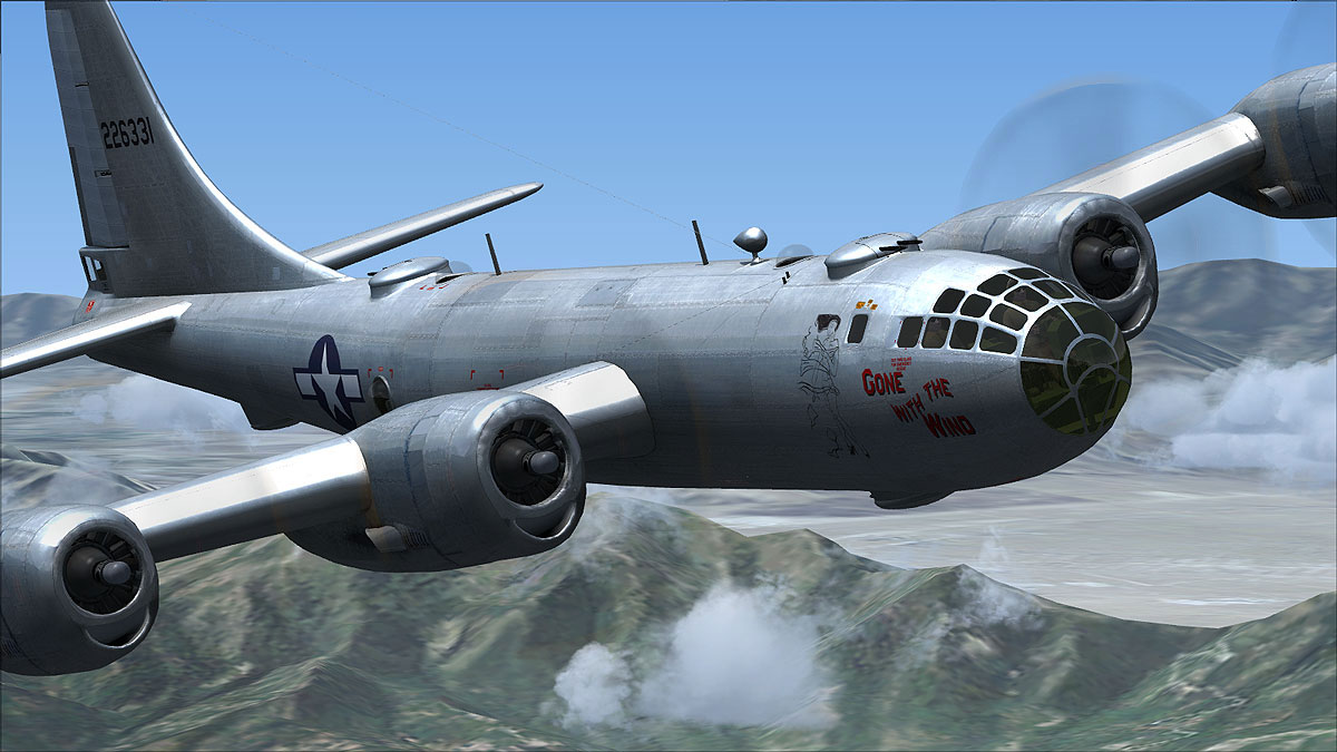 B-29A Superfortress for FSX by Virtavia