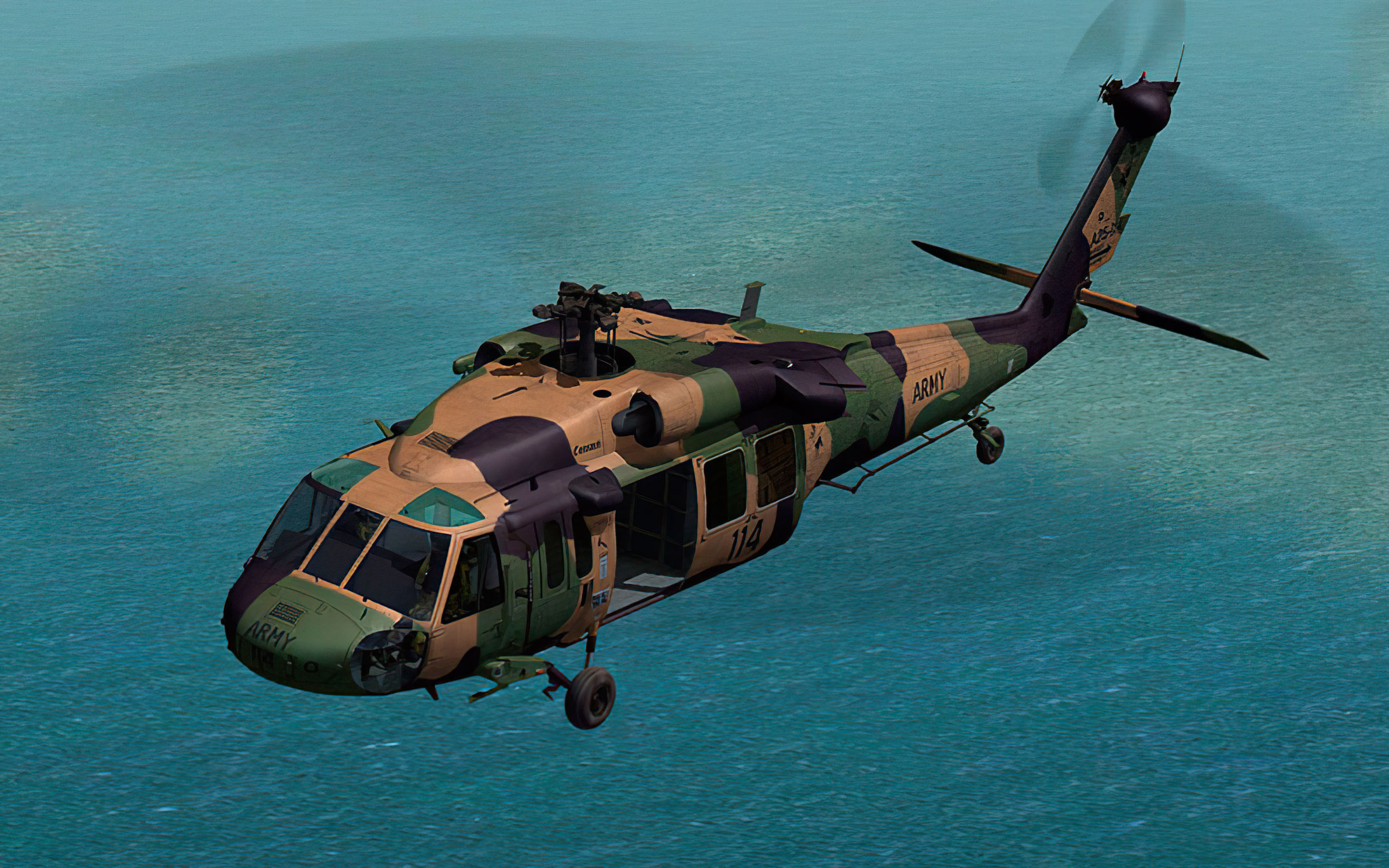 H-60 Blackhawk for FSX/FS2004 by Virtavia