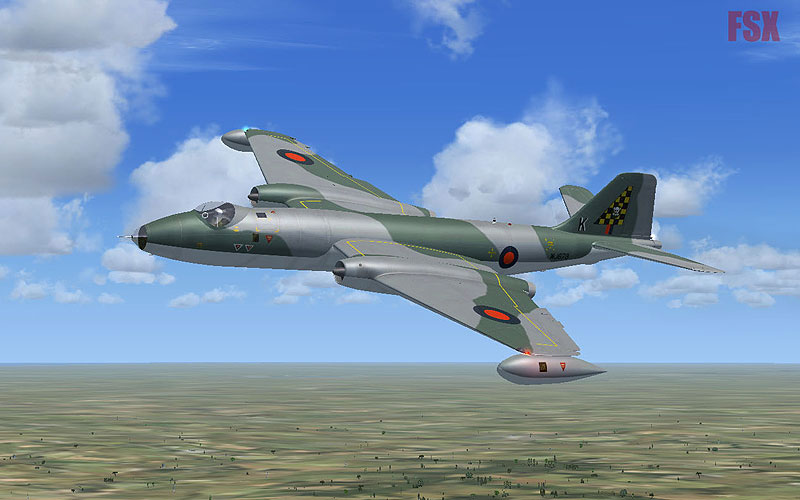 English Electric Canberra B.Mk.2 for FSX/FS2004 by Virtavia