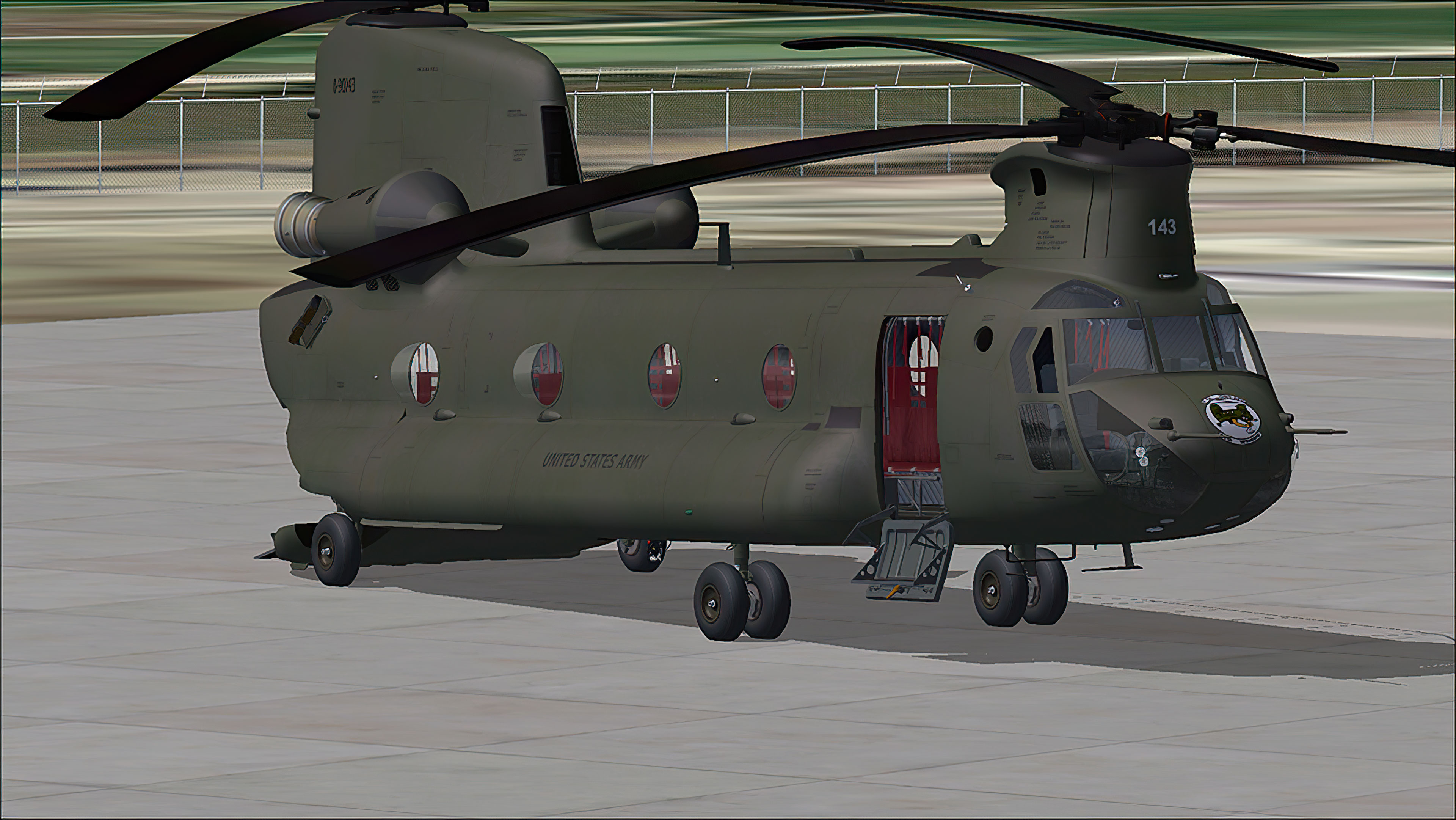 Boeing CH-47 Chinook for FSX by Virtavia