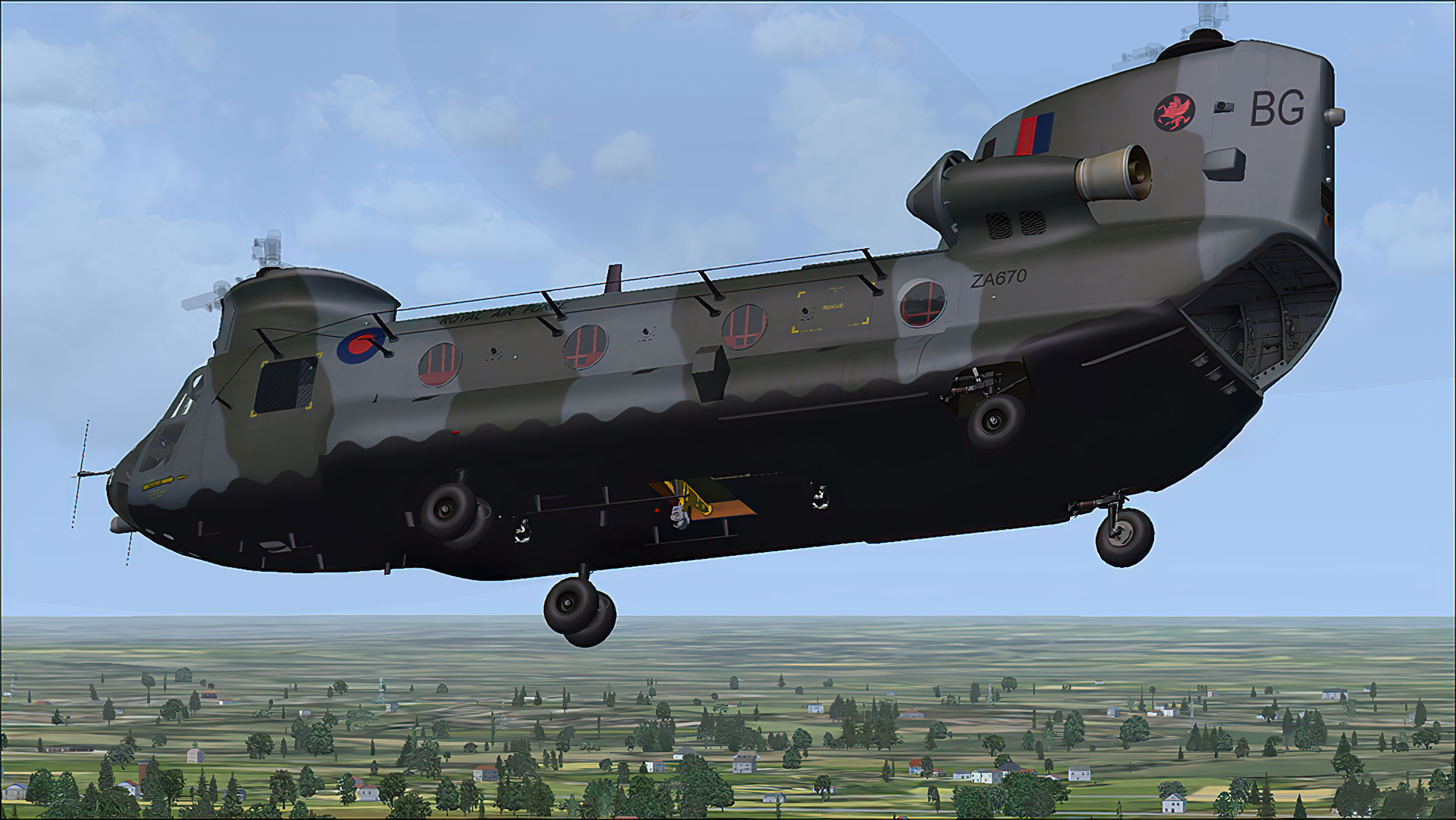 Boeing CH-47 Chinook for FSX by Virtavia