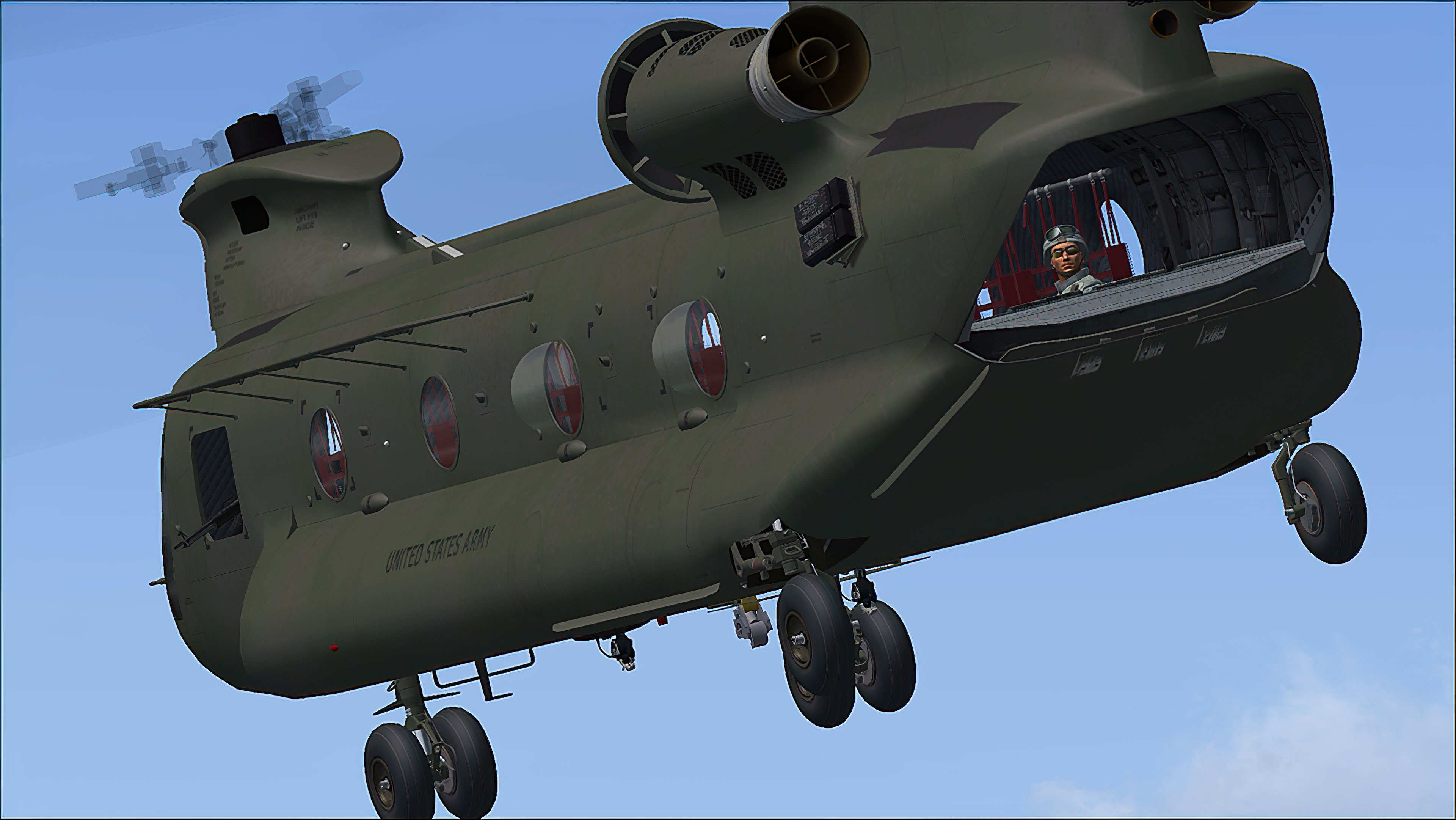 Boeing CH-47 Chinook for FSX by Virtavia
