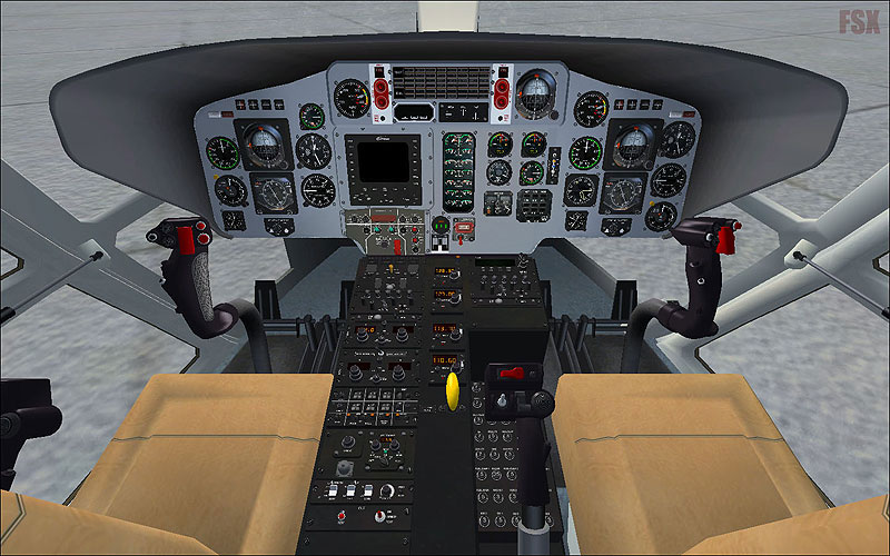 Eurocopter AS365N Dauphin for FSX/FS2004 by Virtavia