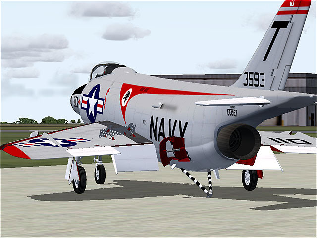 McDonnell F3H-2 Demon for FSX/FS2004 by Virtavia