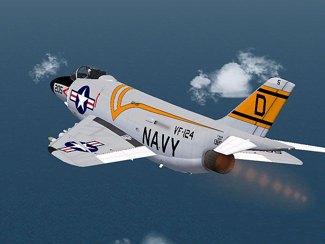 McDonnell F3H-2 Demon for FSX/FS2004 by Virtavia