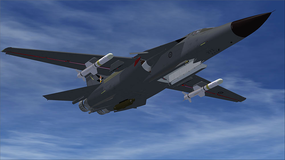 F-111 Aardvark for FSX by Virtavia