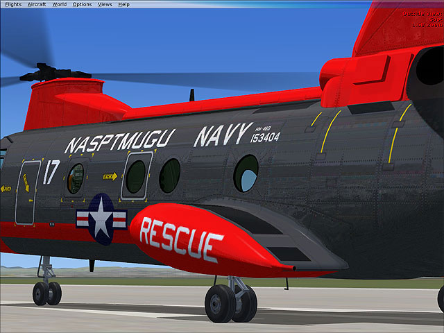 CH-46 Sea Knight for FSX/FS2004 by Virtavia