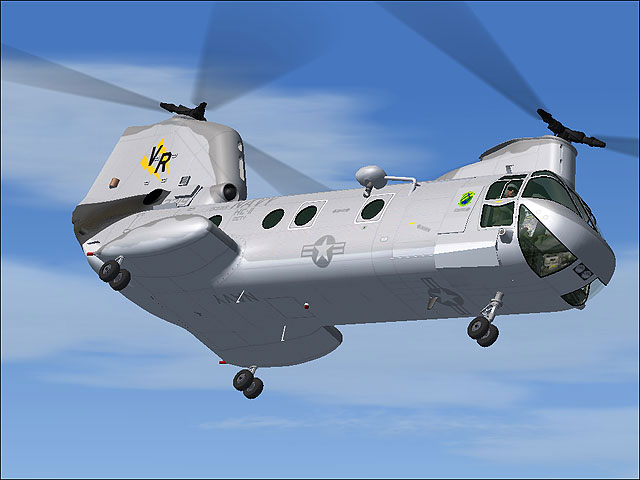 CH-46 Sea Knight for FSX/FS2004 by Virtavia