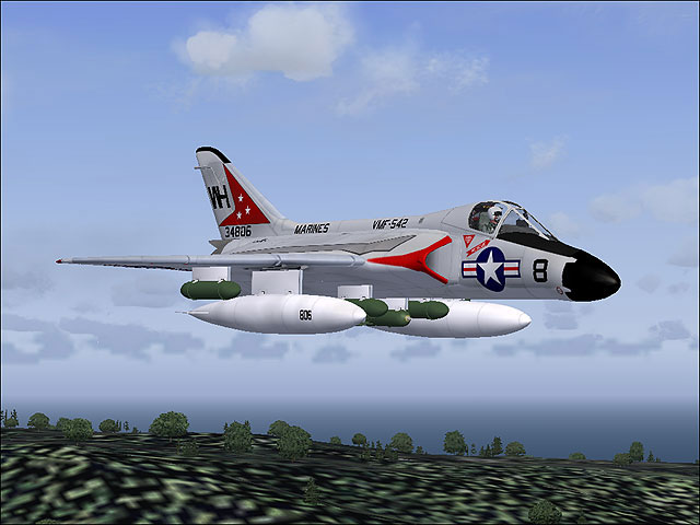 Douglas F4D Skyray for FSX/FS2004 by Virtavia