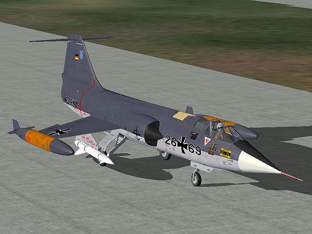 F-104G Starfighter for FSX/FS2004 by Virtavia