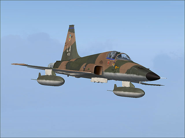 F-5E Tiger II for FSX/FS2004 by Virtavia