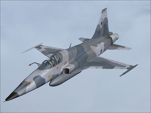 F-5E Tiger II for FSX/FS2004 by Virtavia