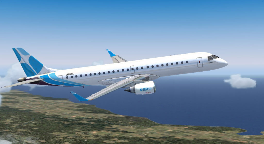 Embraer 190-195 Regional Jets for FS2004 by Virtualcol FS Software